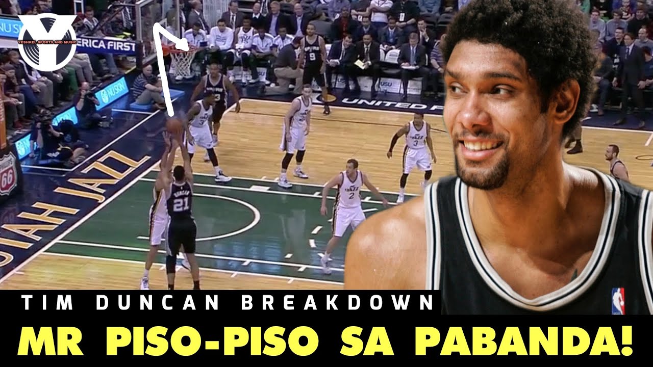 Ang PABANDA MASTER ng Spurs! Tim Duncan! The Big Fundamental! Basic ...