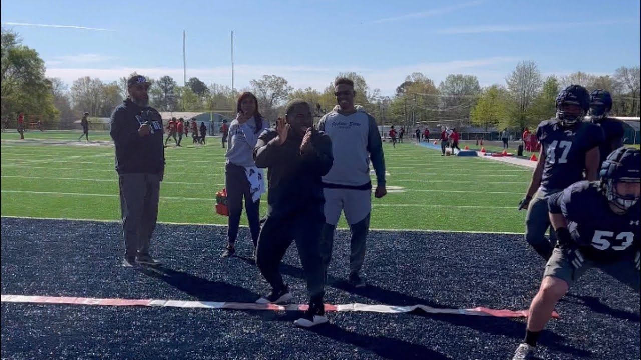 “The Will Smith Technique” Jackson State Linebacker’s new QB rush ...
