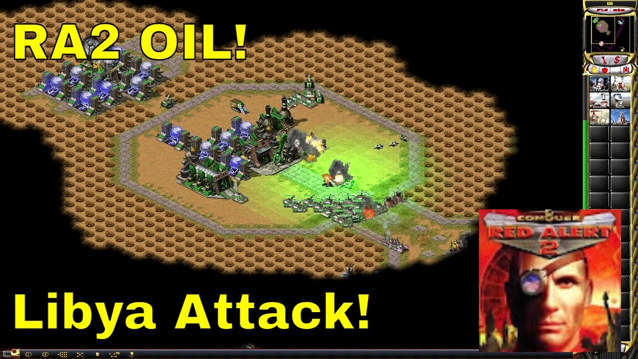 Red Alert 2 Oil! Libya Demolition Truck Attack! Yuri's Revenge! Command ...