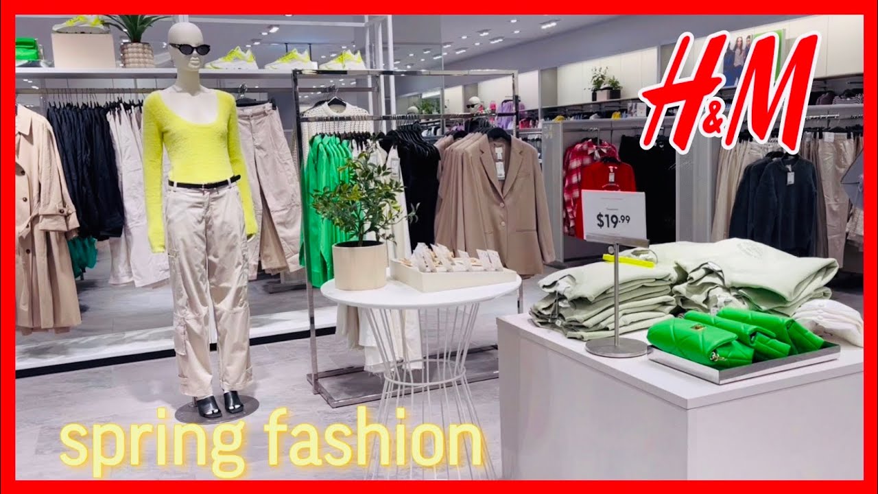 H&M SPRING FASHION ️ NEW SEASON COLLECTION SHOP WITH ME - YouTube