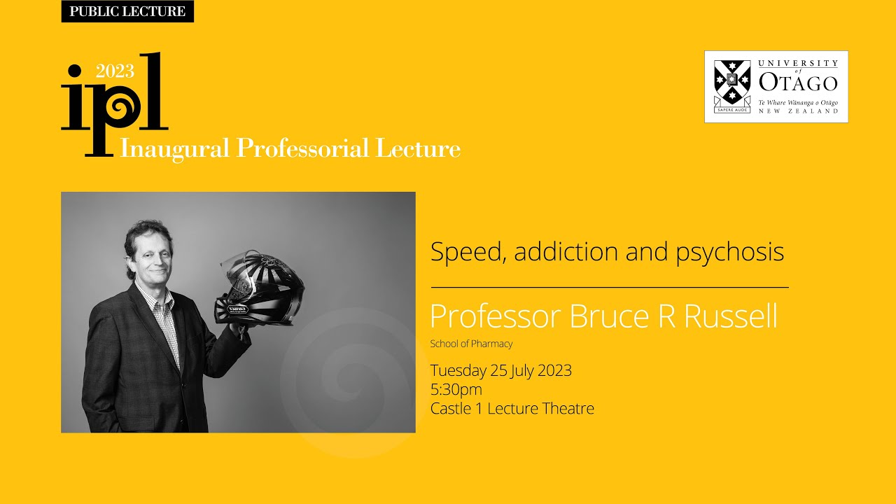 Inaugural Professorial Lecture - Professor Bruce Russell (Pharmacy ...