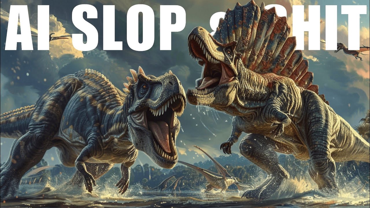 This "Educational" Dino Website is COMPLETELY Made with AI.... - YouTube