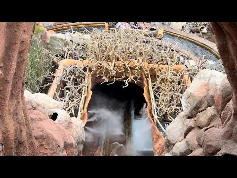 Disneyland splash mountain closing week full ride thru POV single rider ...