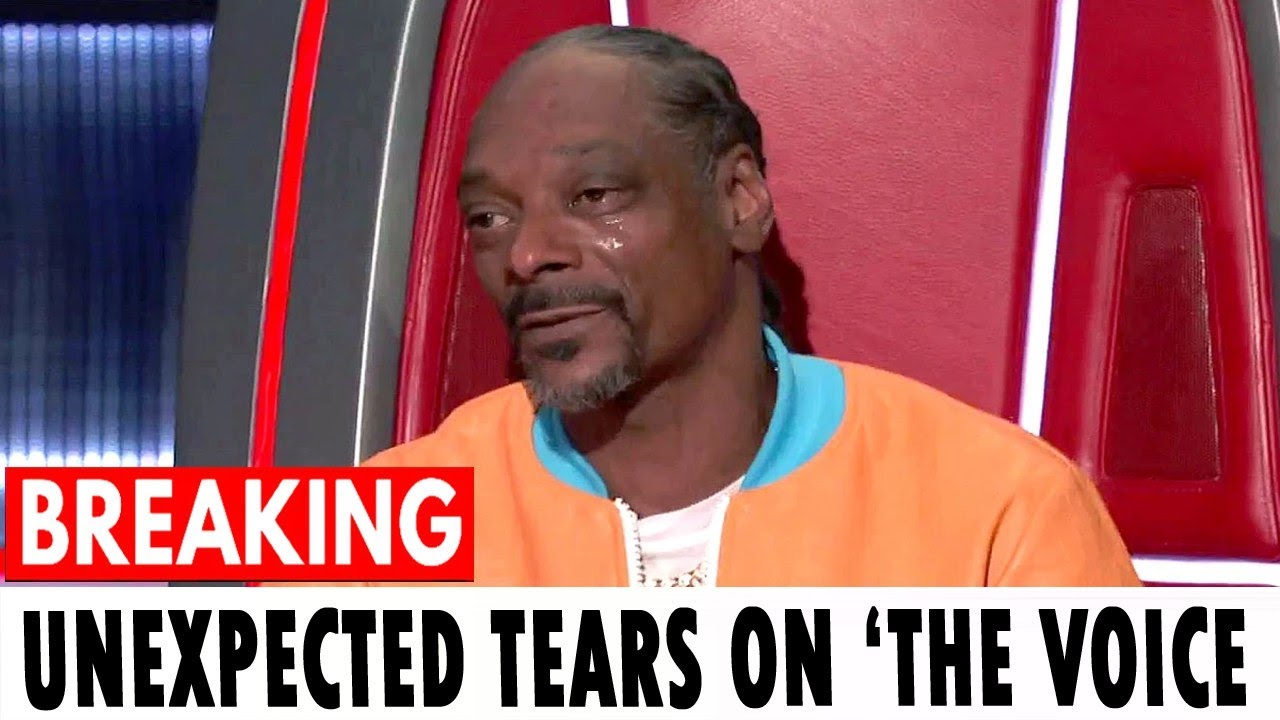 What brought Snoop Dogg to unexpected tears on ‘The Voice’ - YouTube