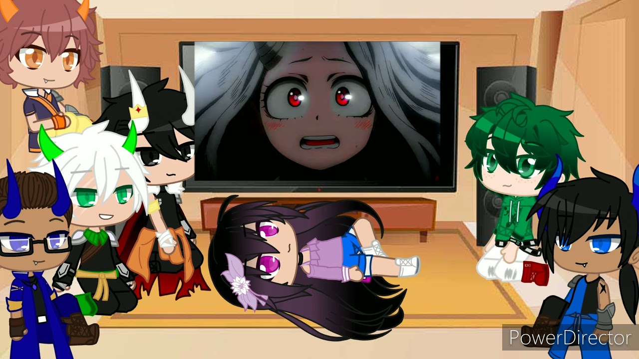 my inner demons react to my hero academia (Gacha Club) part 3 - YouTube