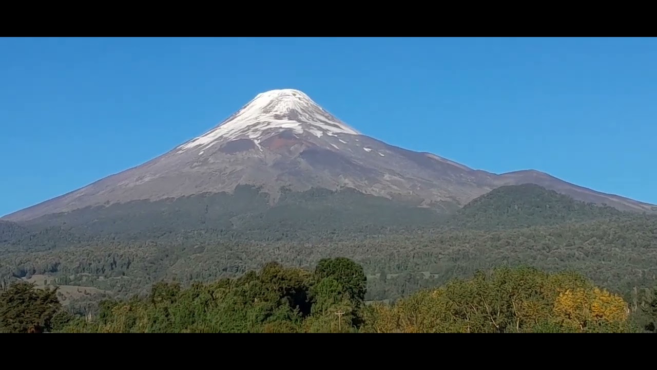 Volcan Osorno desde la Ruta - YouTube