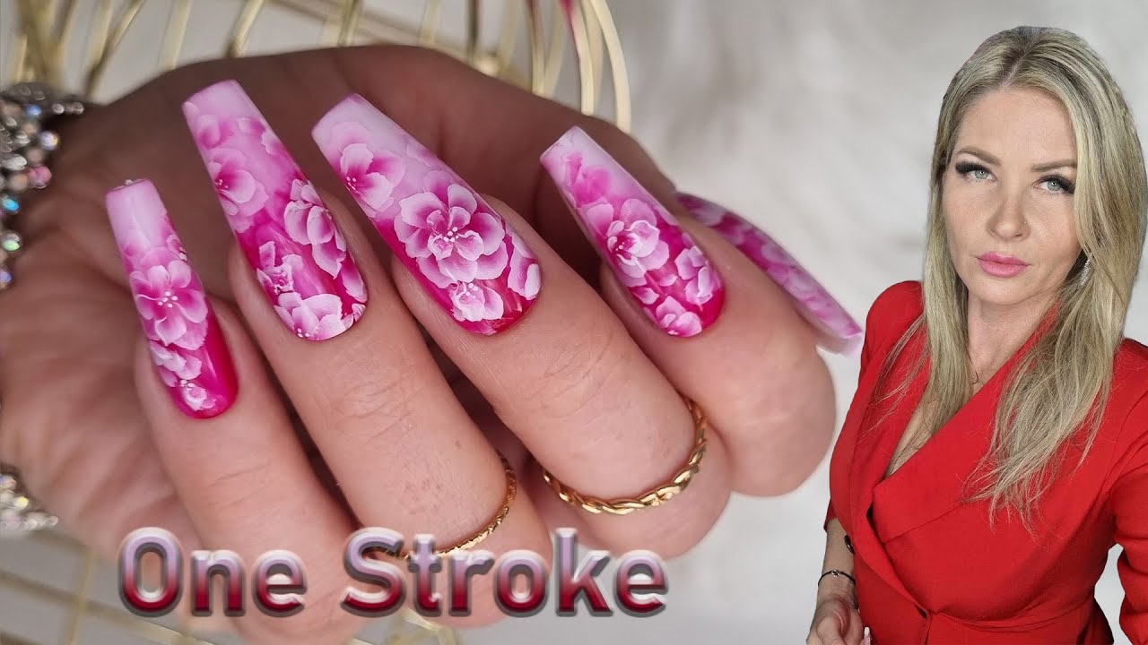 How To Paint Flowers On Nails Simple One Stroke Nail Art With Acrylic how-to-paint-flowers-on-nails-simple-one-stroke-nail-art-with-acrylic