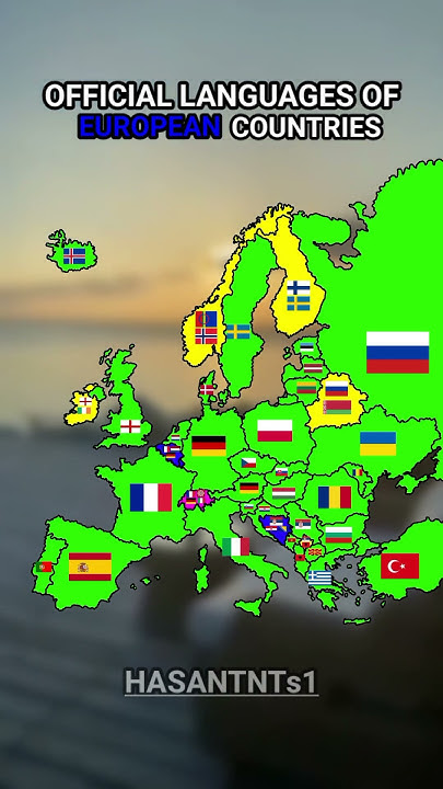 Official Languages of European Countries - YouTube