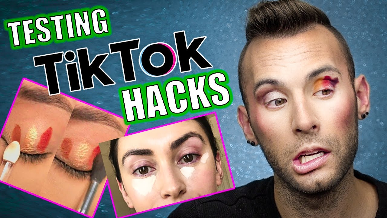 Testing Viral Tiktok Makeup Hacks Youtube