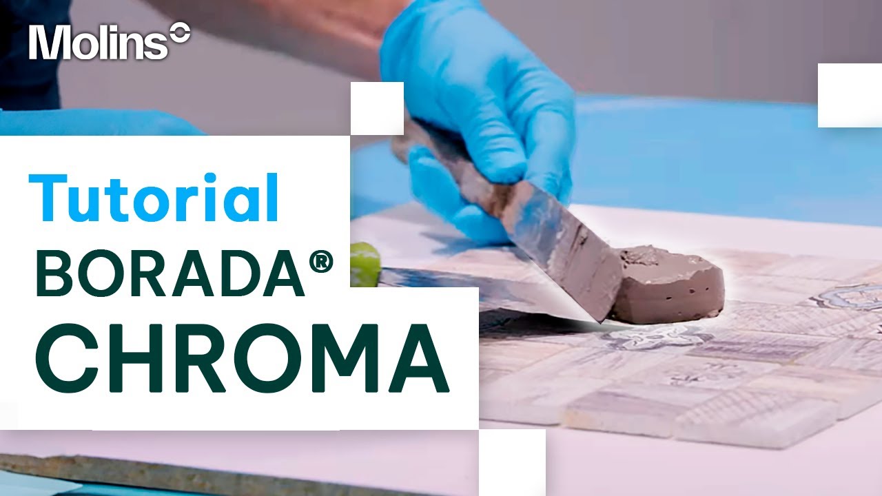 TUTORIAL: Cómo aplicar BORADA® CHROMA en juntas para azulejos - YouTube