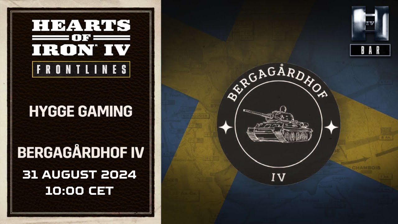 HOI4 Trailer - Bergagårdhof IV - MP Frontlines Live Event with Studio ...