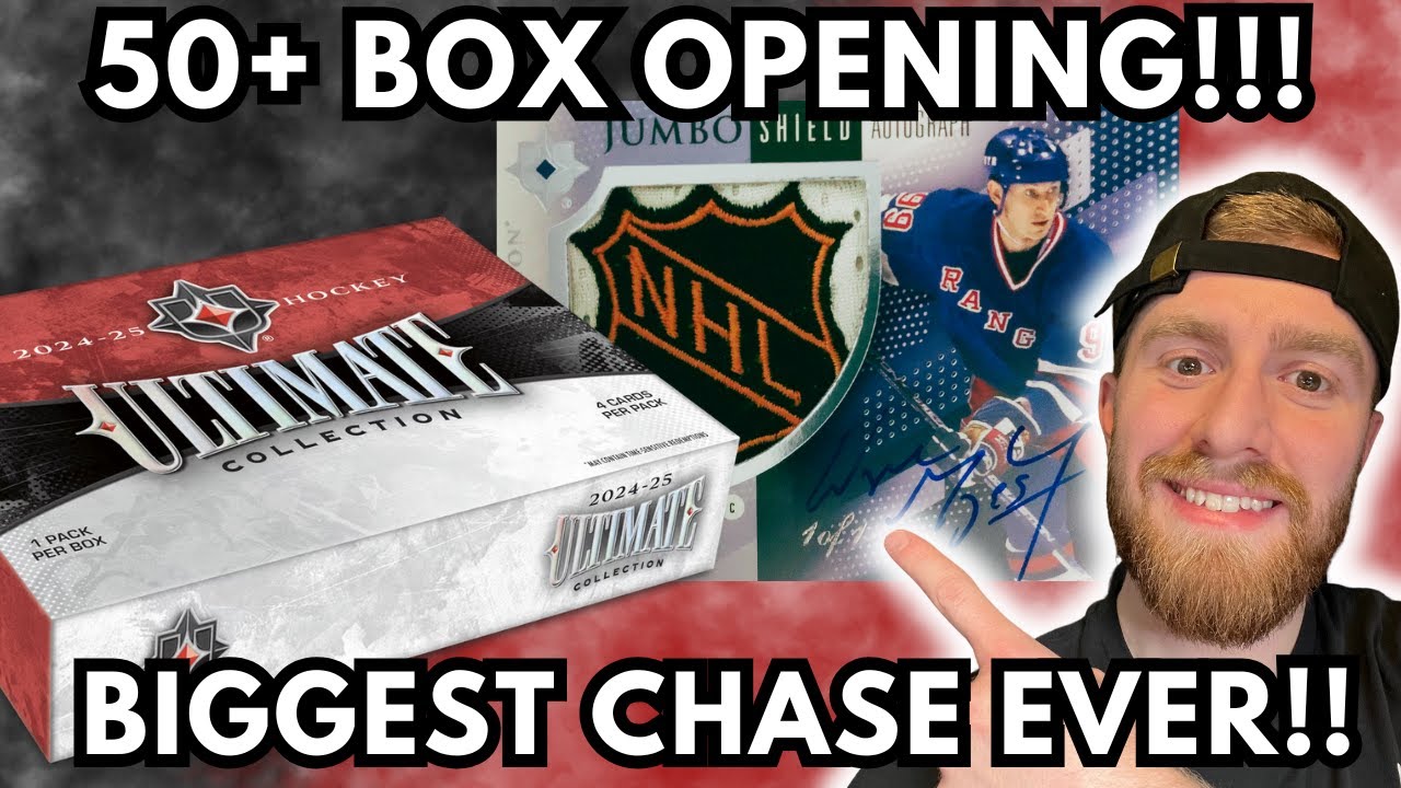 50+ BOX OPENING!!! 24-25 Ultimate Case Breaks!!! - YouTube
