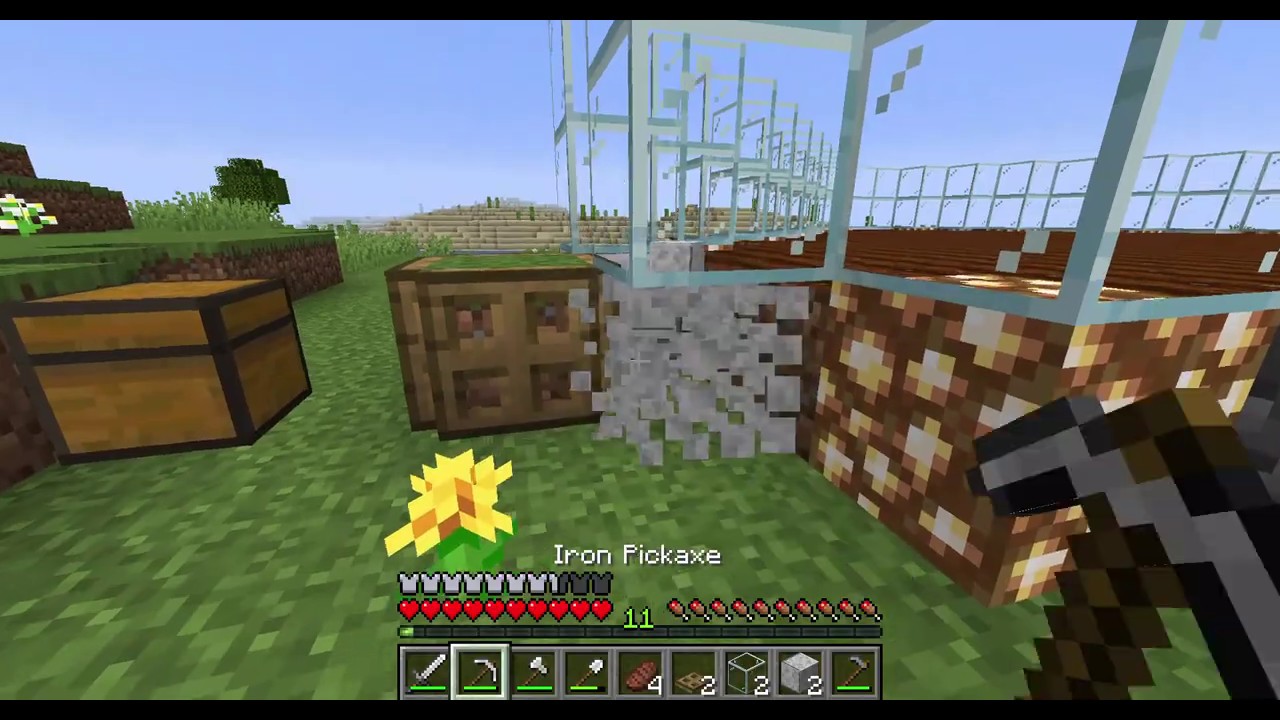 Minecraft ep2: Building a villager breeder - YouTube