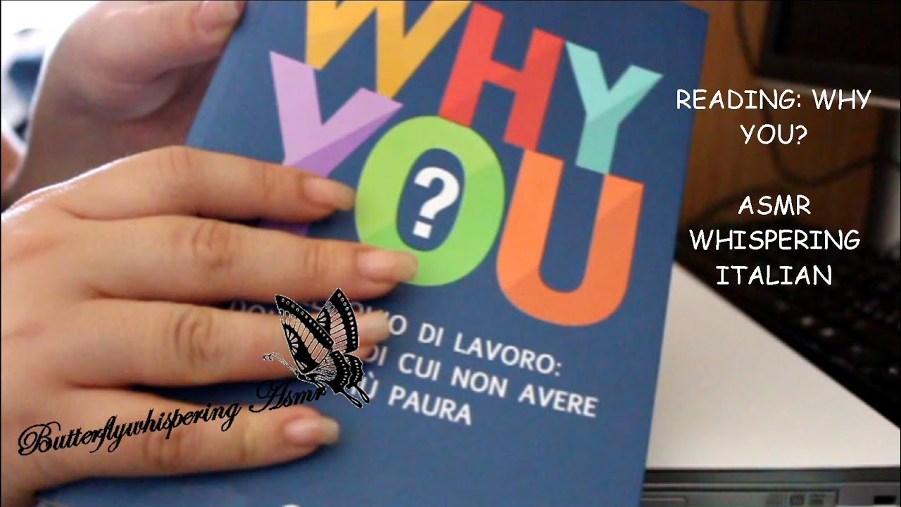 ASMR Whispering Italian Reading: Why You? - YouTube