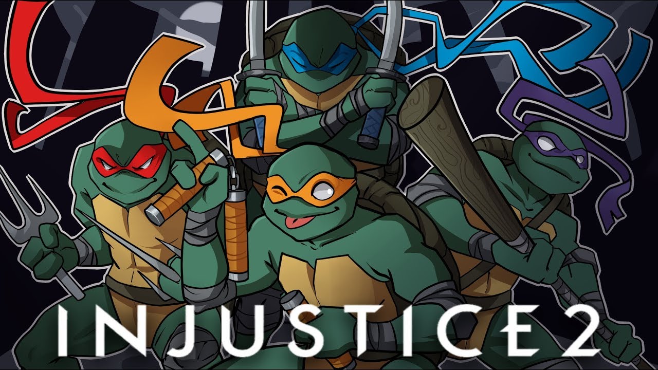 GO NINJA GO NINJA GO! | Injustice 2 (vs H2O Delirious) Teenage Mutant ...