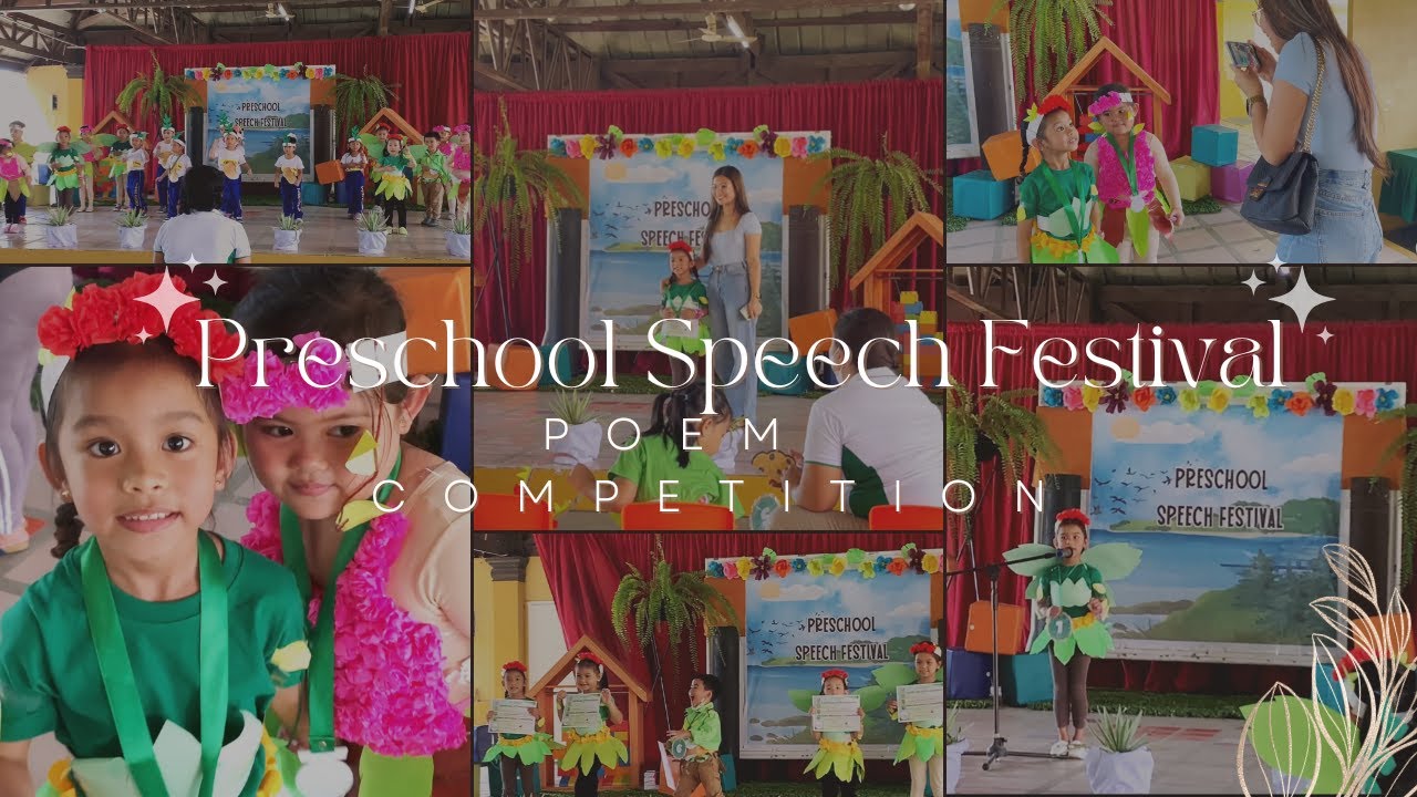 My second place win in the Preschool Poem Competition! - YouTube