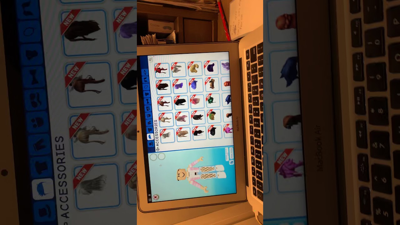 Random clothes in adopt me computer glitches in fashion famous - YouTube