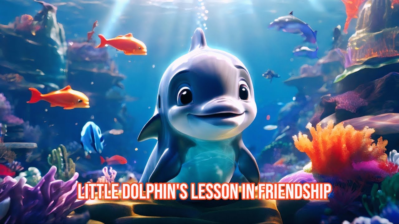 Little Dolphin's Lesson in Friendship - Kids' learning | Bedtime ...
