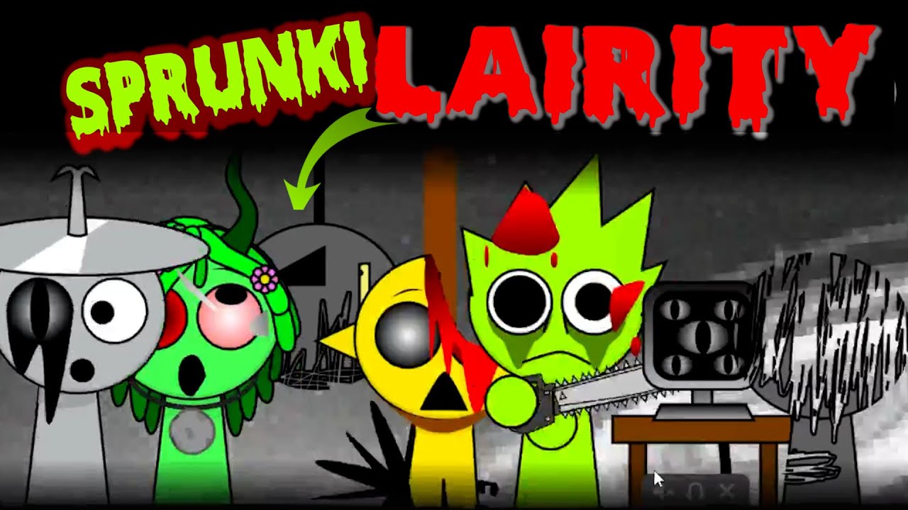 Sprunki Lairity phase paling mengerikan sprungki - YouTube