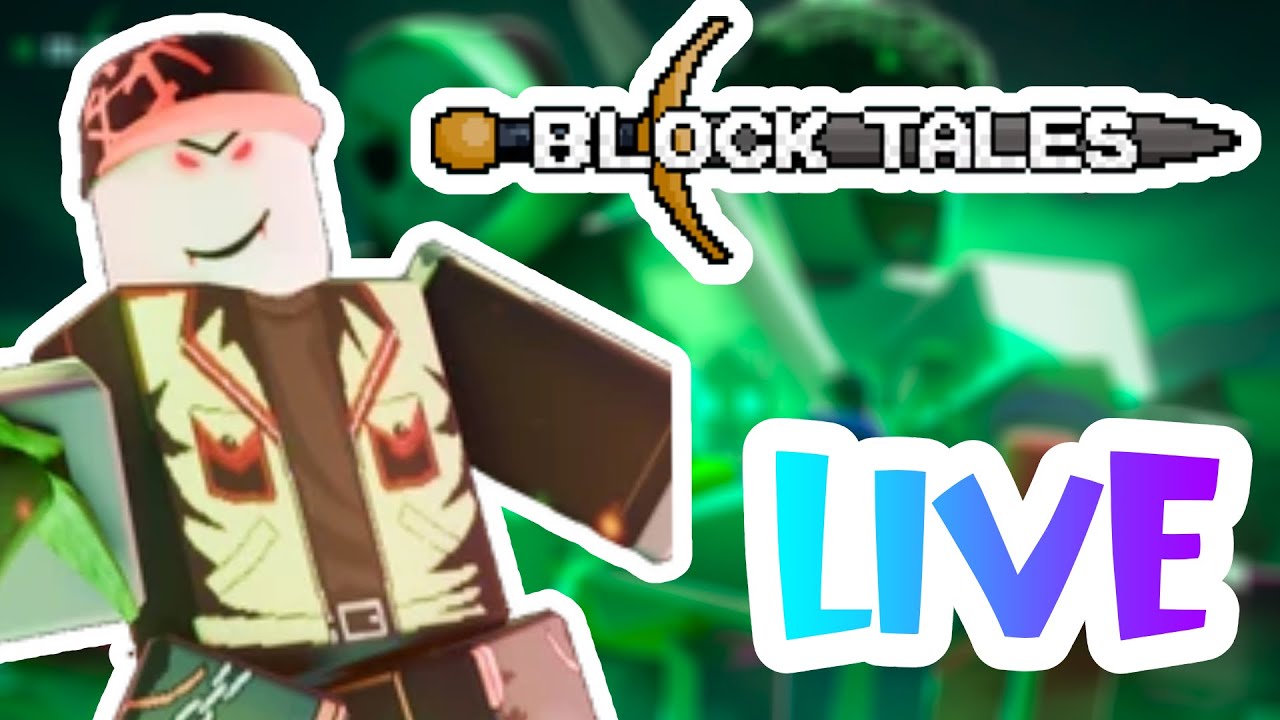Playing Roblox Block Tales LIVE - YouTube