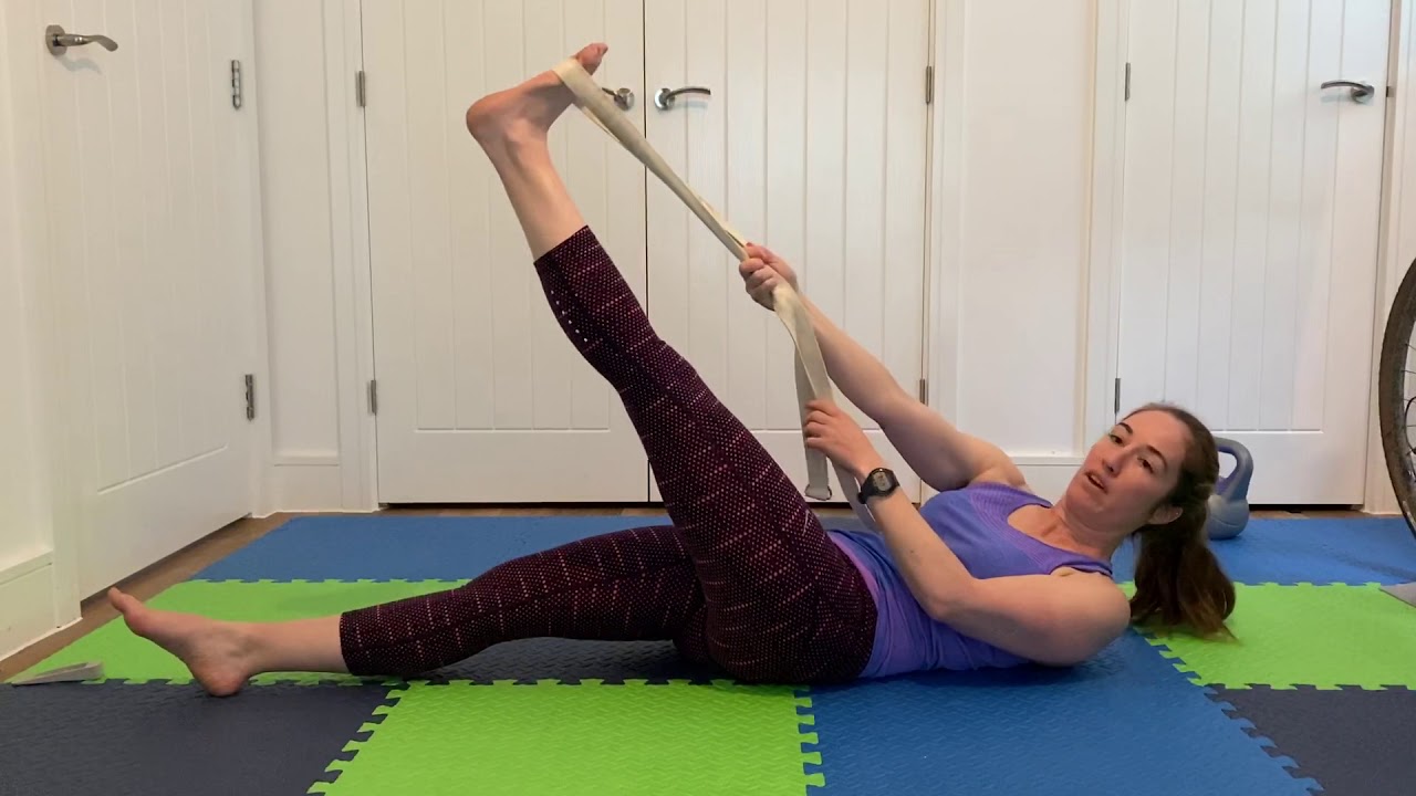 Three stretches for hamstring flexibility - YouTube