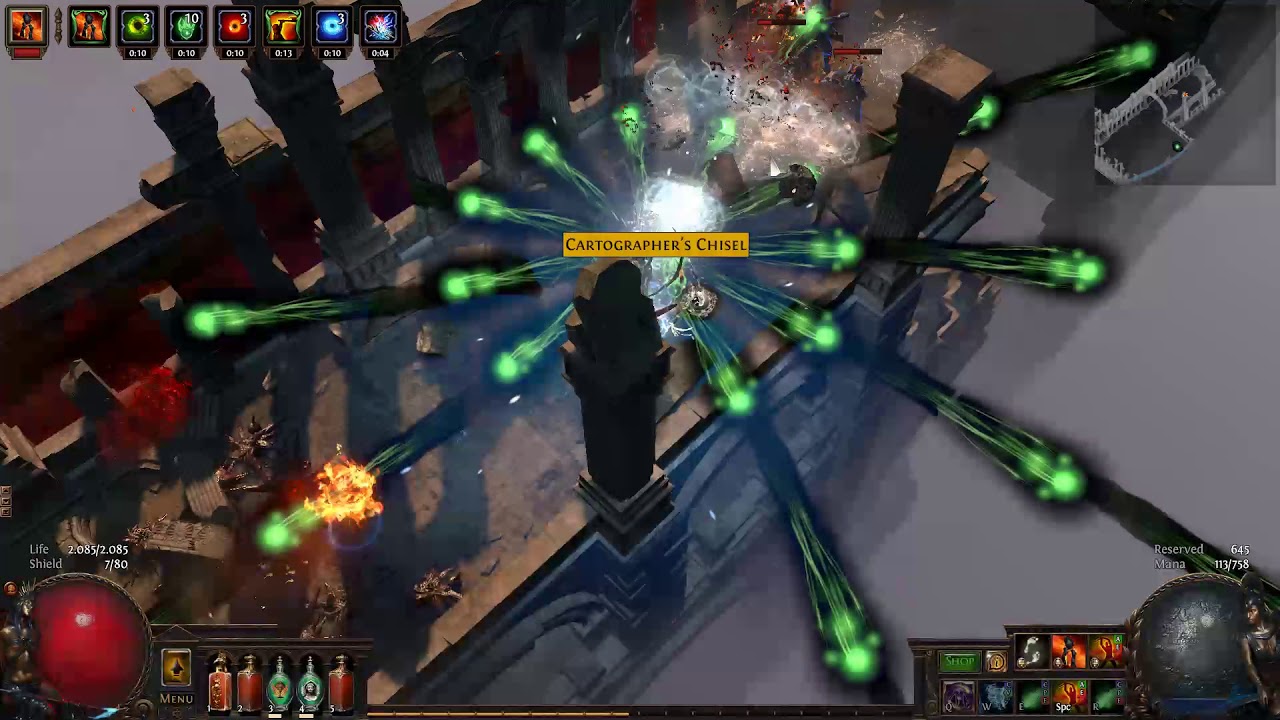 Path of Exile 3.1 - The Poet's Pen - Embrace SC Level Build - YouTube