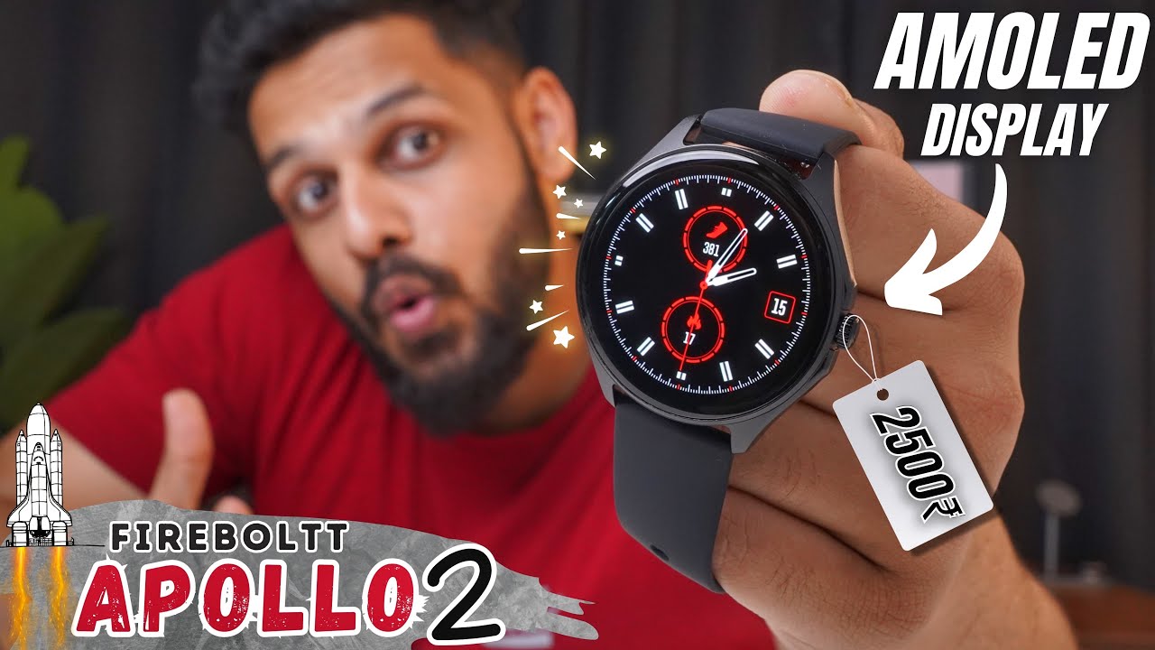 Fire Bollt Apollo 2 Review & unboxing🔥Best Amoled Smartwatch Under 3000 ...