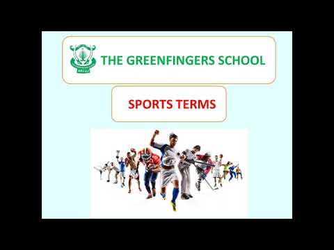 Classification of Sports Terms - YouTube