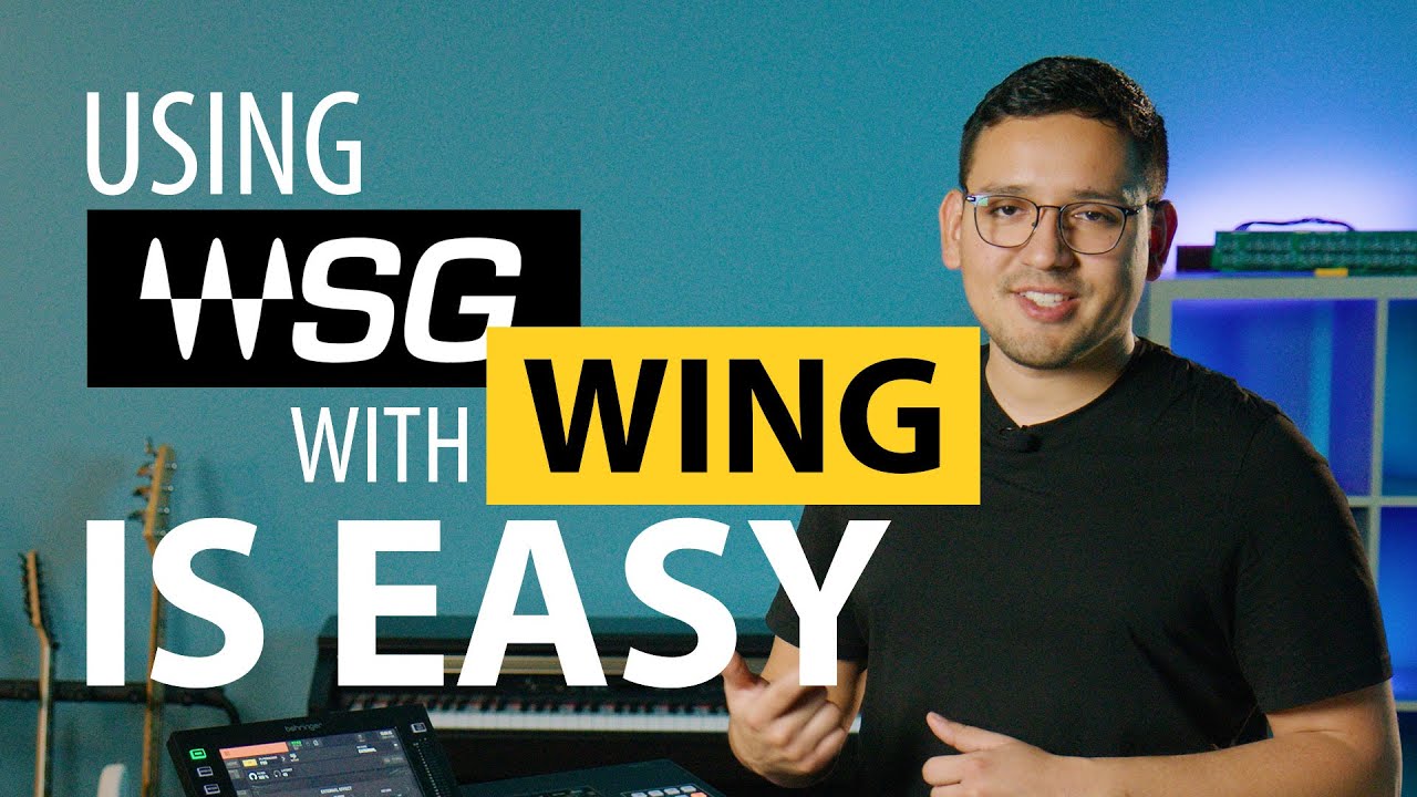How to Setup Waves SoundGrid with WING - YouTube