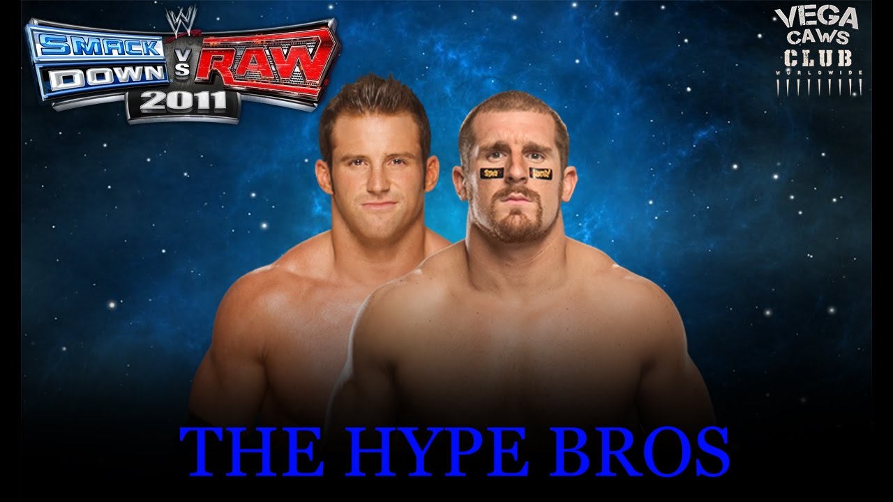 WWE SVR 2011 CAW FORMULA THE HYPE BROS - YouTube