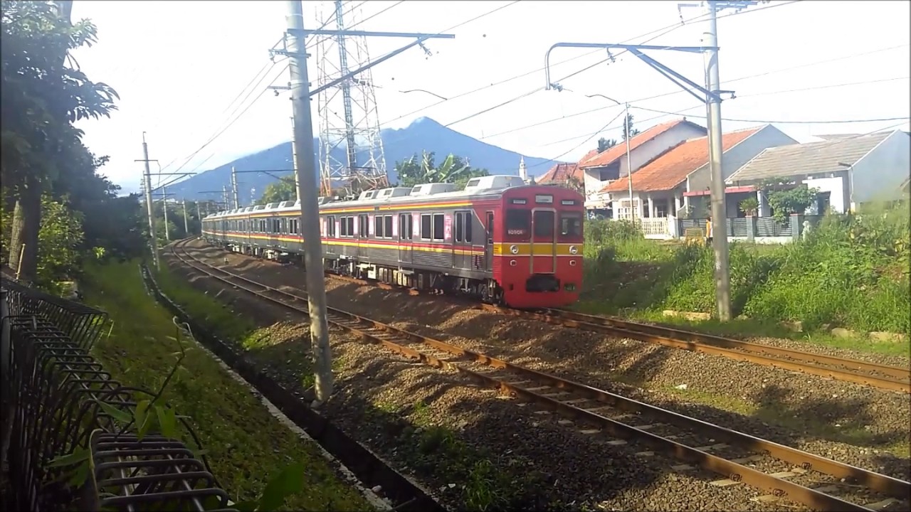 Commuter Line Train in Bogor Indonesia - YouTube