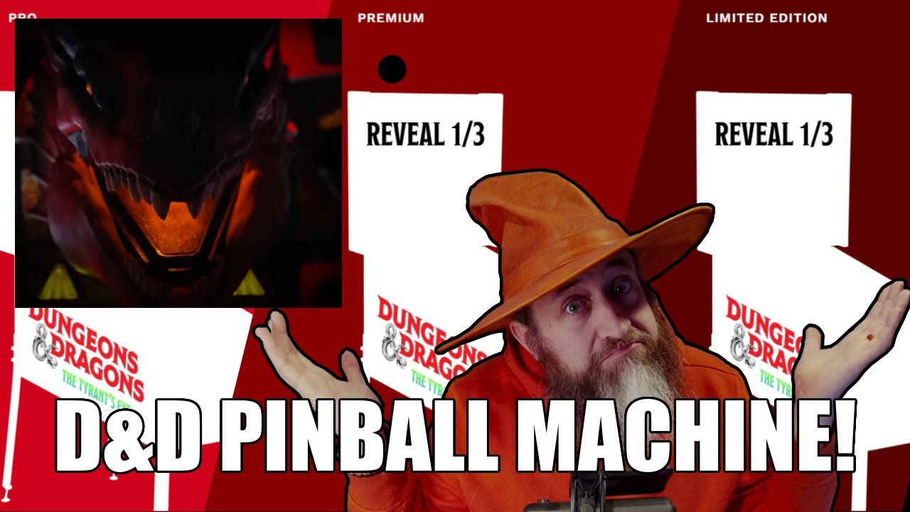 New D&D Pinball Machine! | Nerd Immersion - YouTube