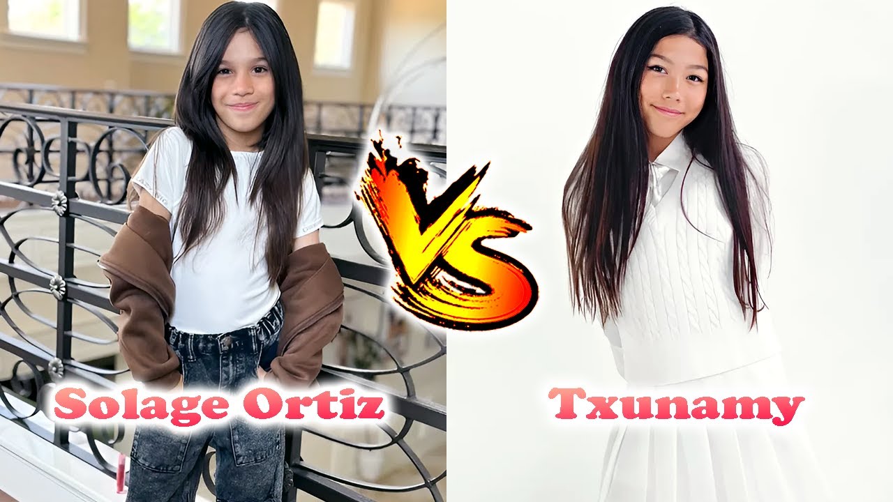 Txunamy VS Solage Ortiz Stunning Transformation | From Baby To Now ...