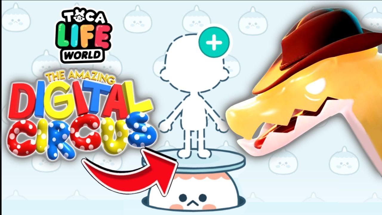 THE AMAZING DIGITAL CIRCUS episode 2 in Toca life World | Gummigoo ...
