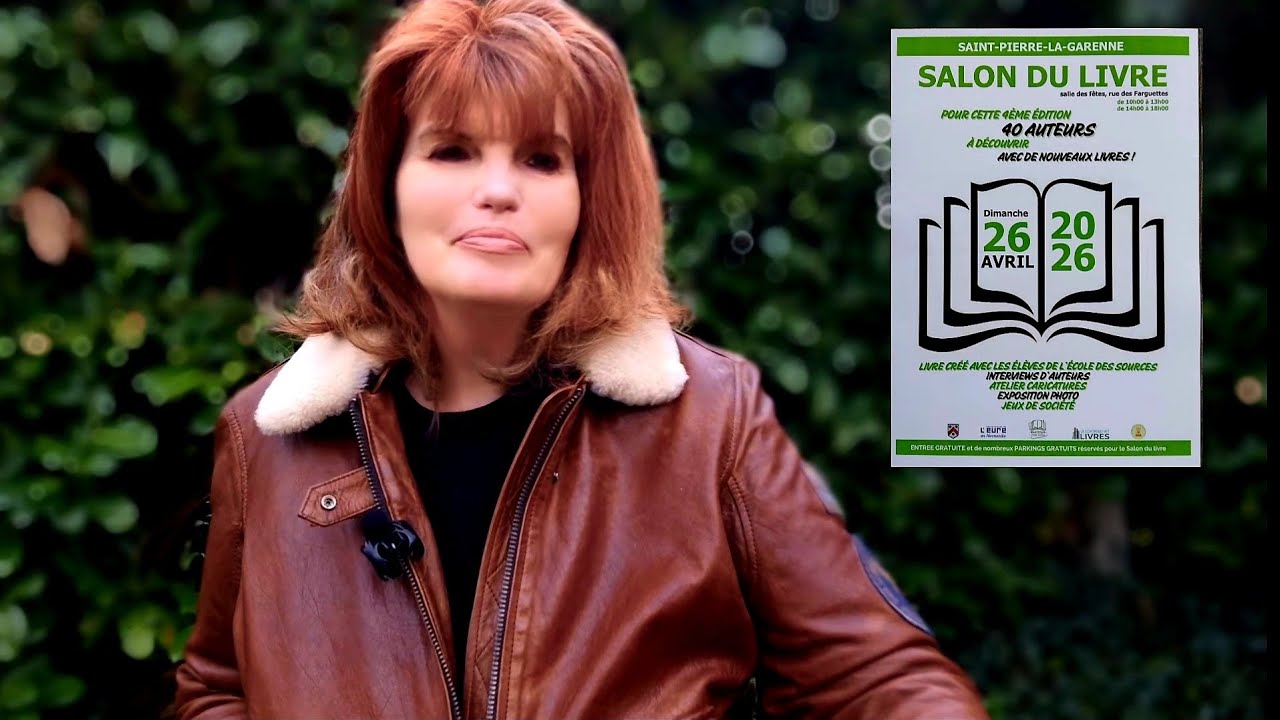 Rendez-vous au Salon du Livre de Saint-Pierre-la-Garenne - YouTube