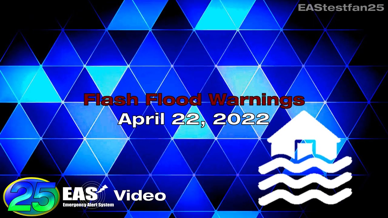Flash Flood Warnings (April 22, 2022) - YouTube