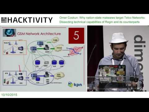 Omer Coskun – Why nation-state malwares target Telco Networks: Regin and its counterparts