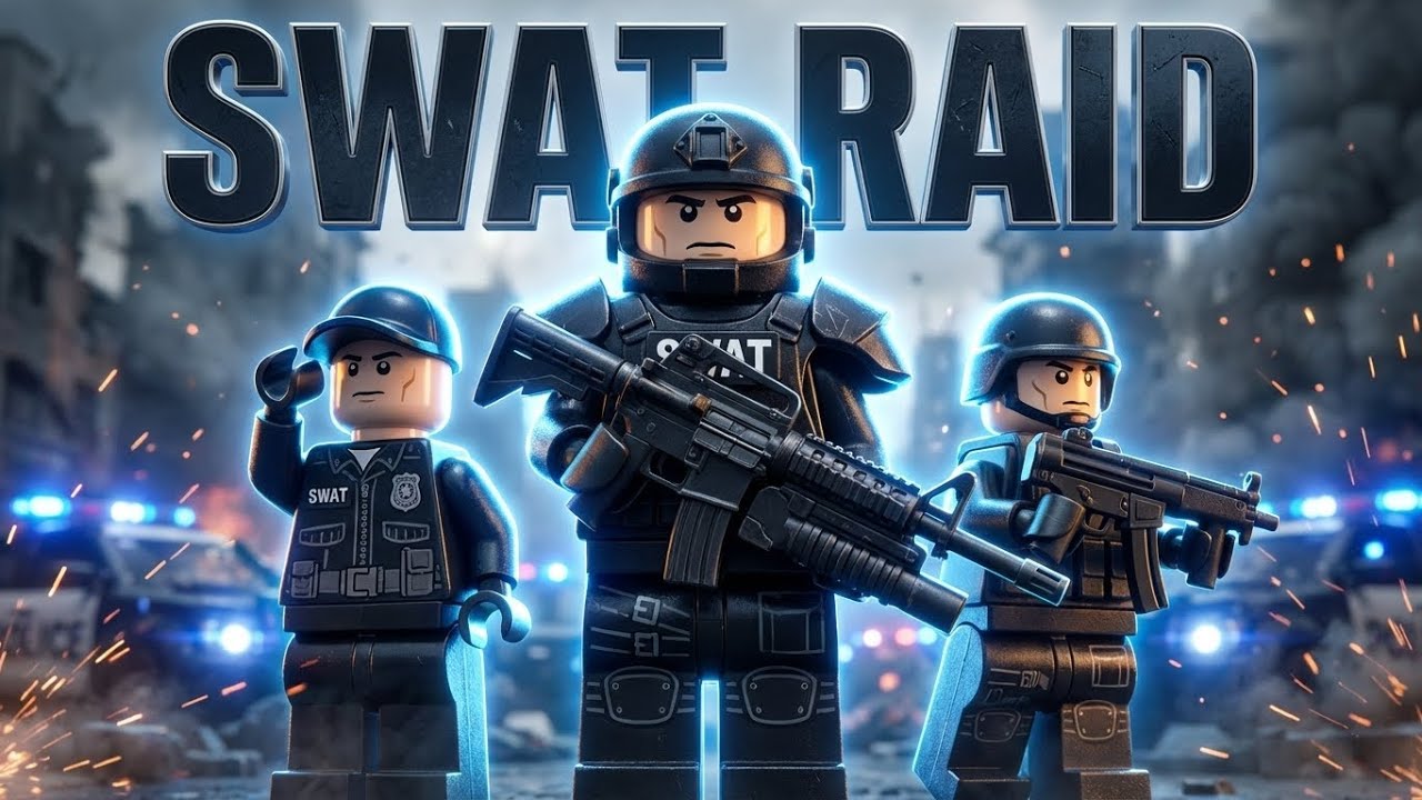 LEGO SWAT RAID – Epic Hostage Rescue Mission - YouTube