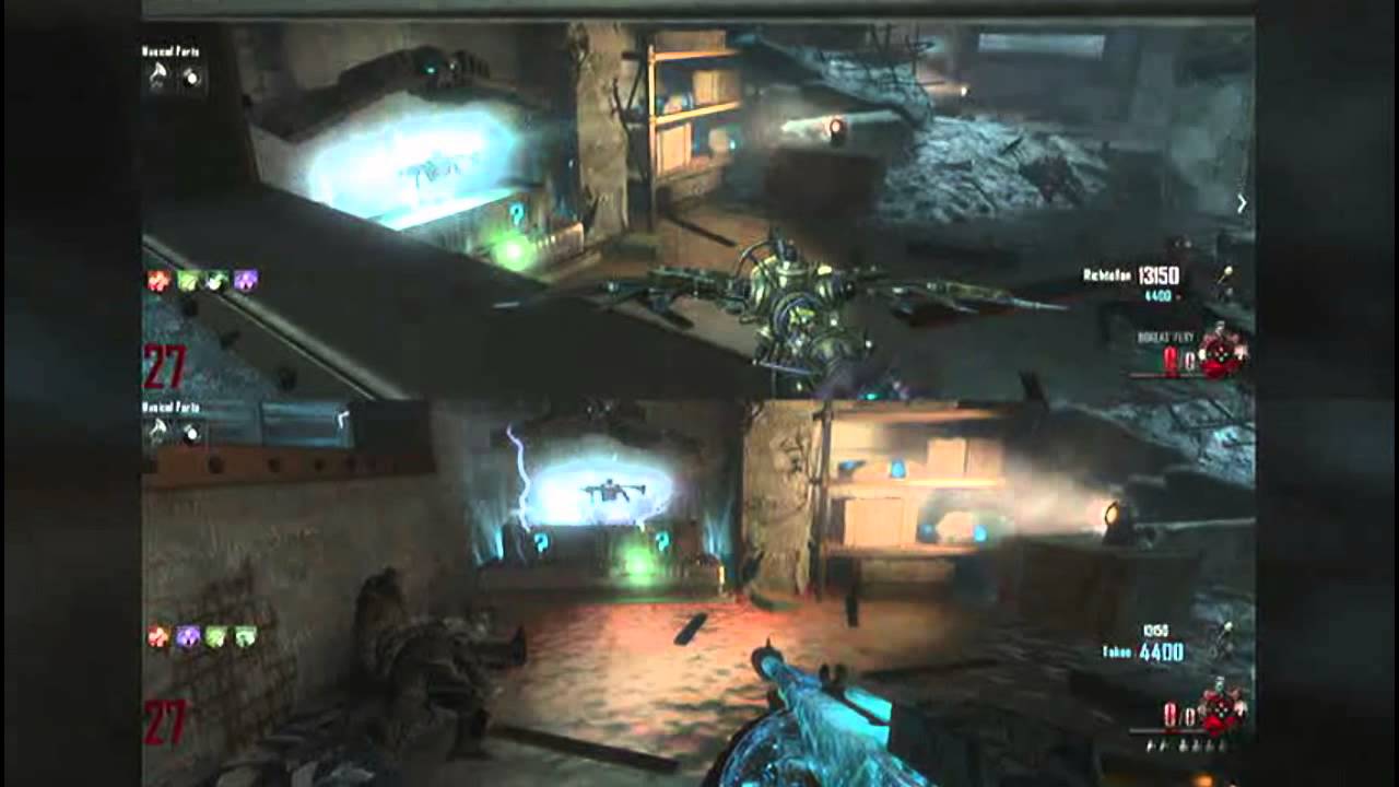 BO2 orgins orgins split screen - YouTube