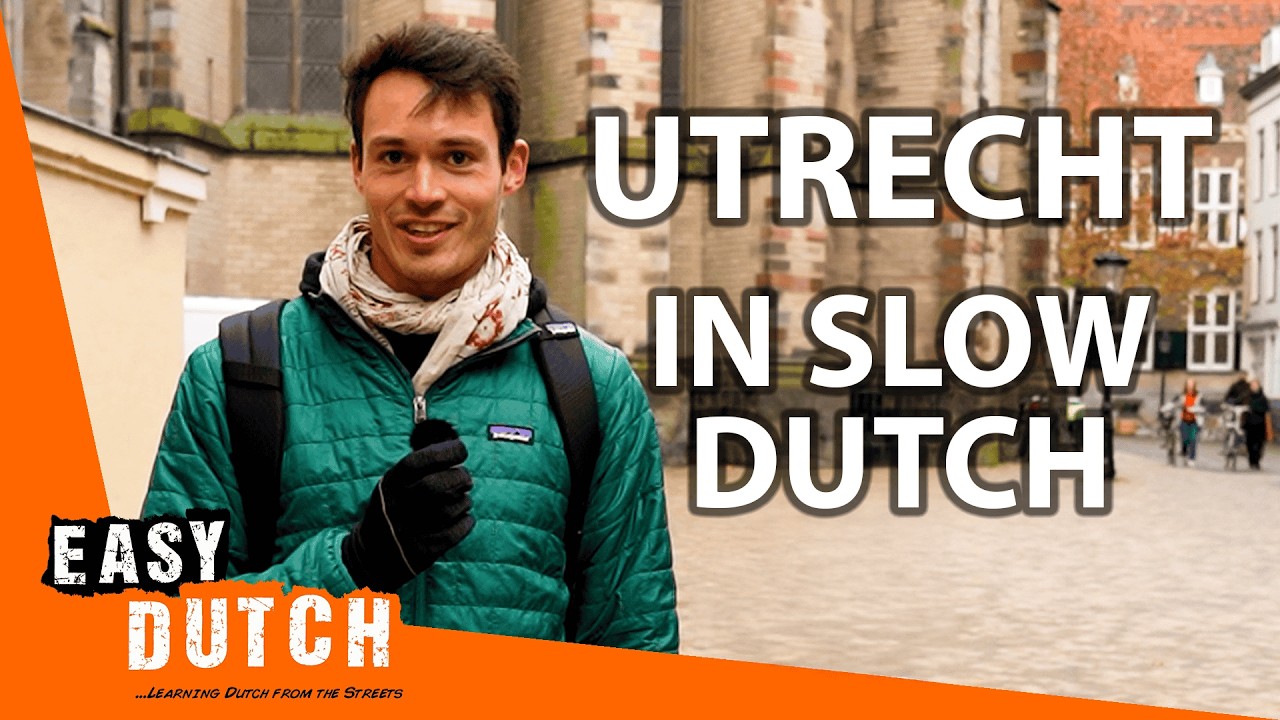 A Walk Through the City in Slow Dutch | Super Easy Dutch 33 - YouTube