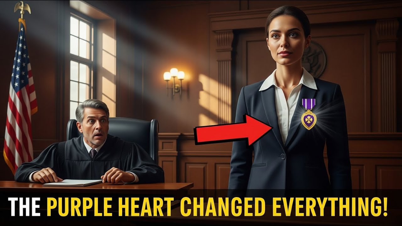 The Judge Underestimated Her Testimony — Her Purple Heart Commanded ...