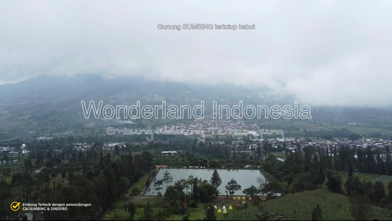 Embung Kledung Temanggung | Embung terbaik dengan view keindahan Gunung ...