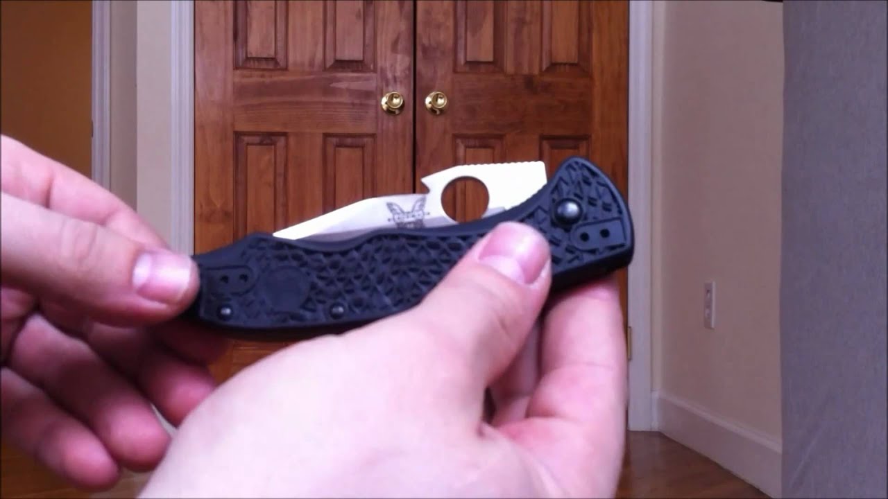 Benchmade Pika II custom wave/emerson opening - YouTube