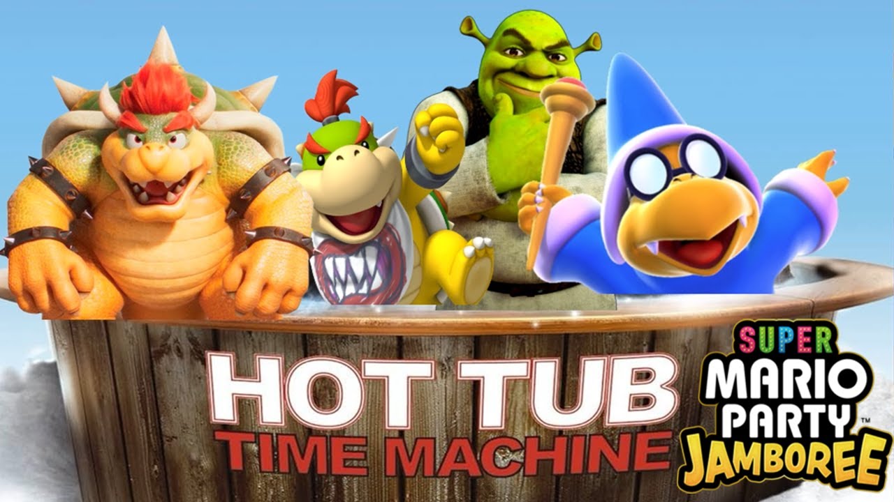 Super Mario Party Jamboree Episode 19: "BOWSER'S HOT TUB TIME MACHINE ...