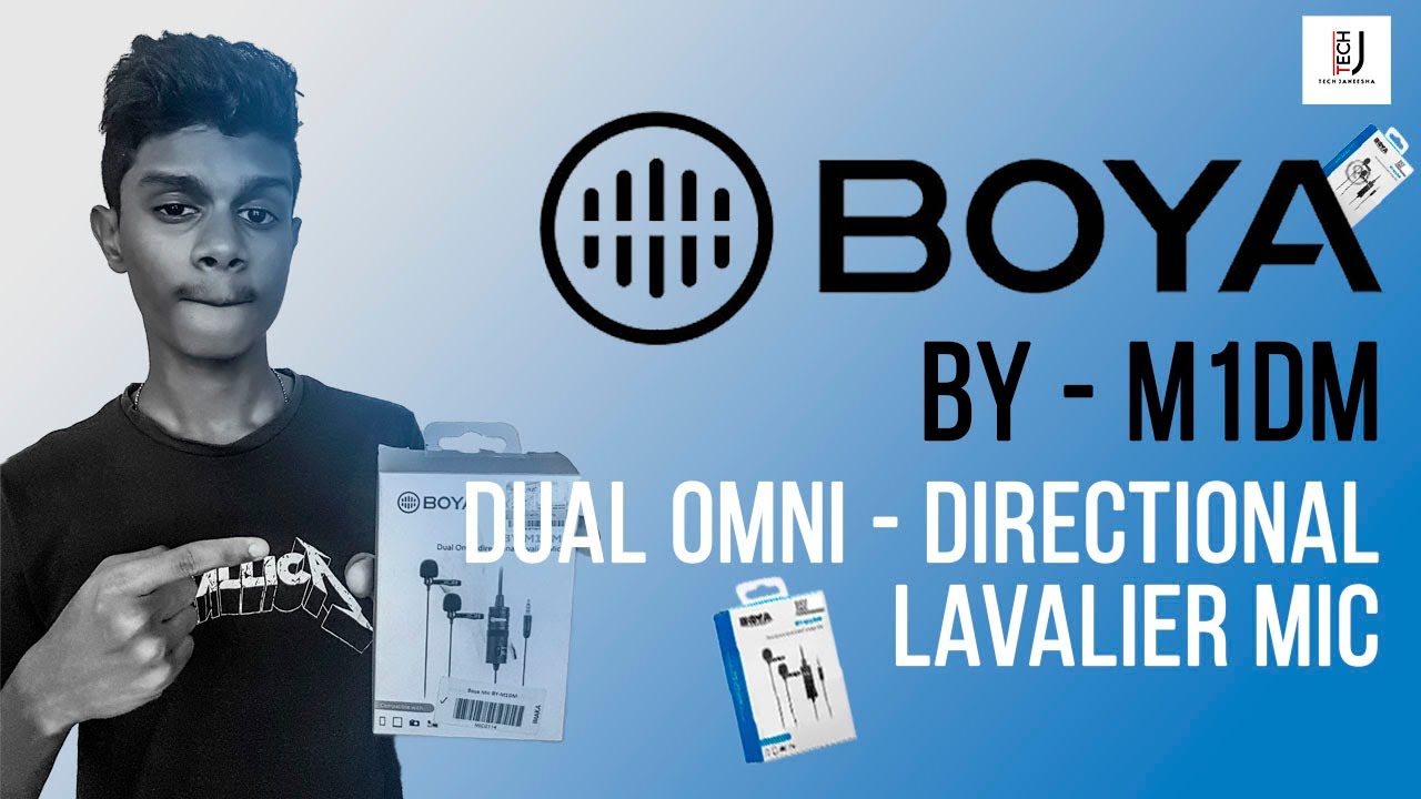 BOYA (BY - M1DM) Microphone Unboxing | Tech Janeesha - YouTube