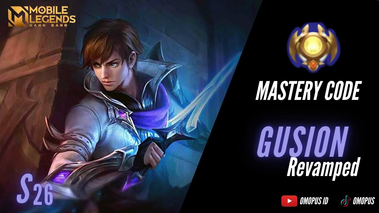 Mastery Code Gusion Mobile Legends - YouTube