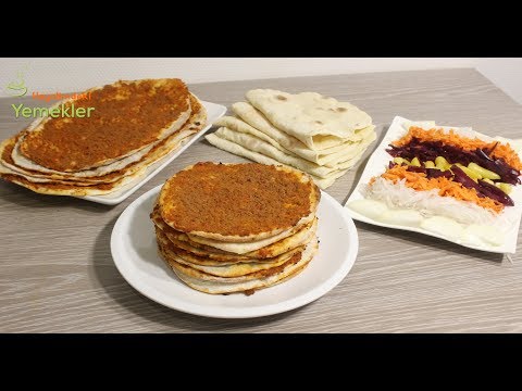 Yıllardır Yaptığım Parmak Yedirten Lahmacun Tarifi - Lahmacunu Bir de Benim Tarifim ile Deneyin