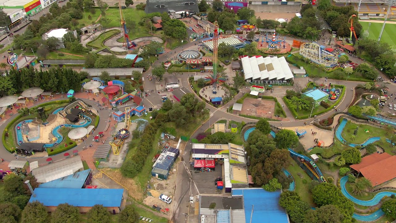 Volando en Drone,MAVIC 2 ZOOM 4K, PARQUE MUNDO AVENTURA-JUN 15 DE 2019 ...