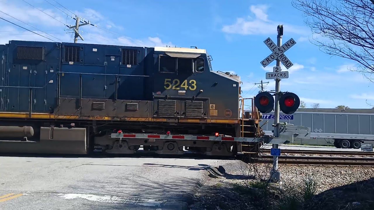Blackstock Road Railroad Crossing Roebuck SC - YouTube