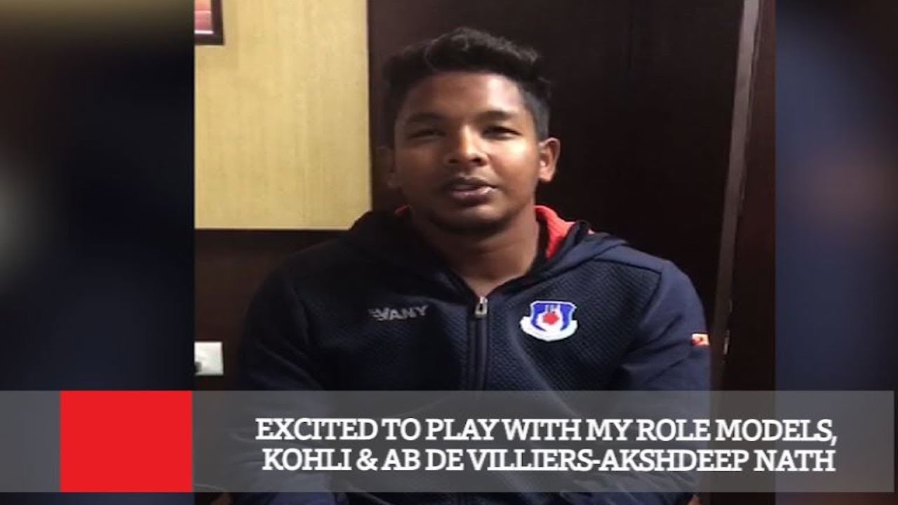 Excited To Play With My Role Models, Kohli & Ab De Villiers-Akshdeep ...